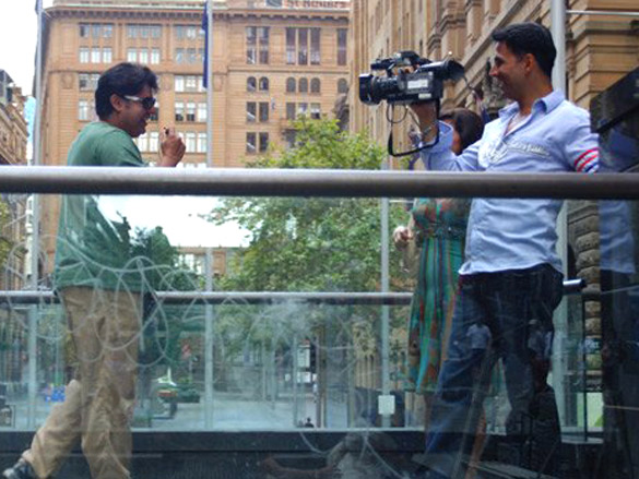 heyy-babyy-2 | Heyy Babyy 2007 On The Set - Bollywood Hungama