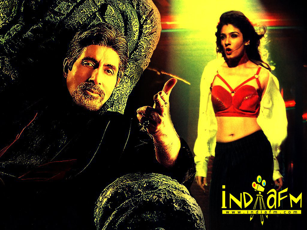 Aks 2001 Wallpapers | Aks 2001 HD Images | Photos amitabh-bachchanraveena-tandon - Bollywood Hungama