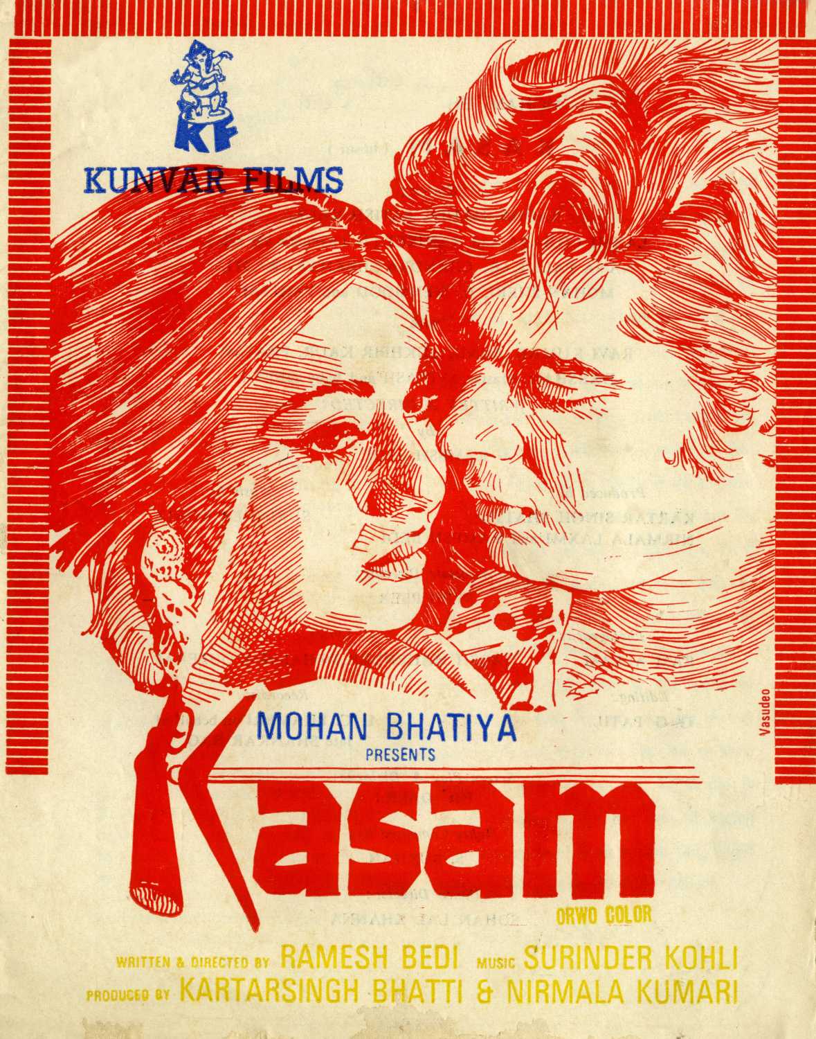 Kasam Movie Review Release Date 1976 Songs Music Images