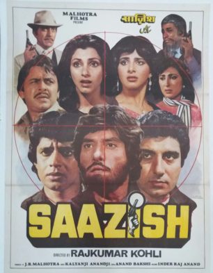 Saazish Movie: Review | Release Date (1988) | Songs | Music | Images ...