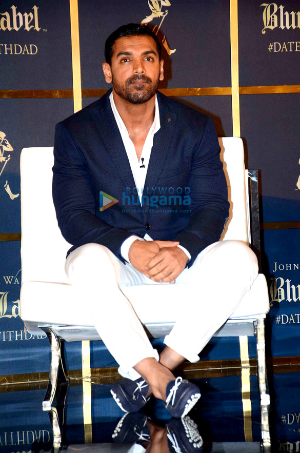 John Abraham with his dad at the Blue Label event | John Abraham Images ...