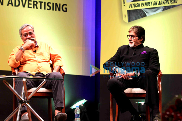 Amitabh Bachchan & Sachin Tendulkar at the launch of Piyush Pandey’s ...