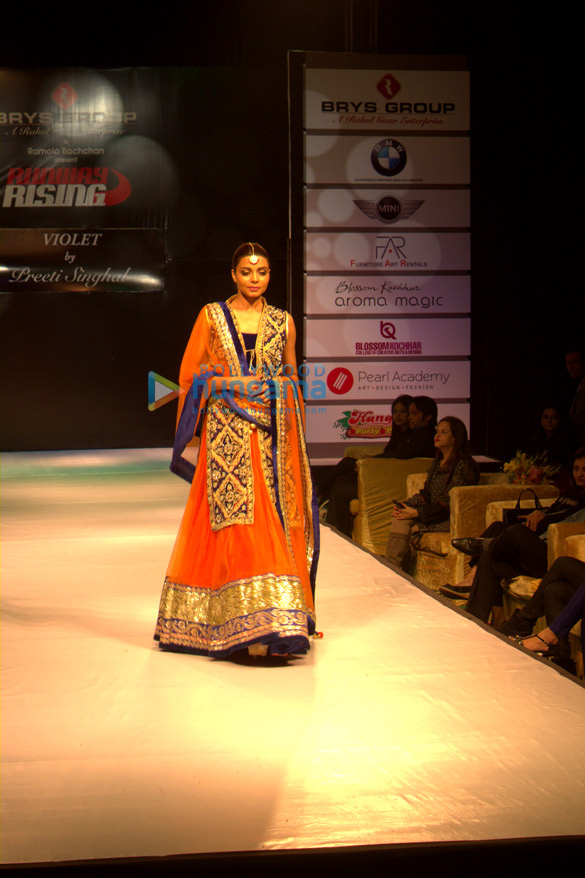 Preeti Singhal showcases her Indian Couture at Runway Rising | Images ...