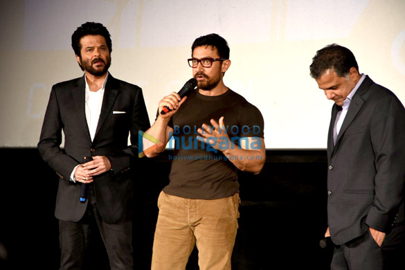 Aamir Khan, Anil Kapoor, Sonam Kapoor at the press conference of TV ...