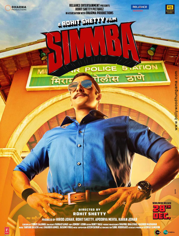 Simmba First Look - Bollywood Hungama