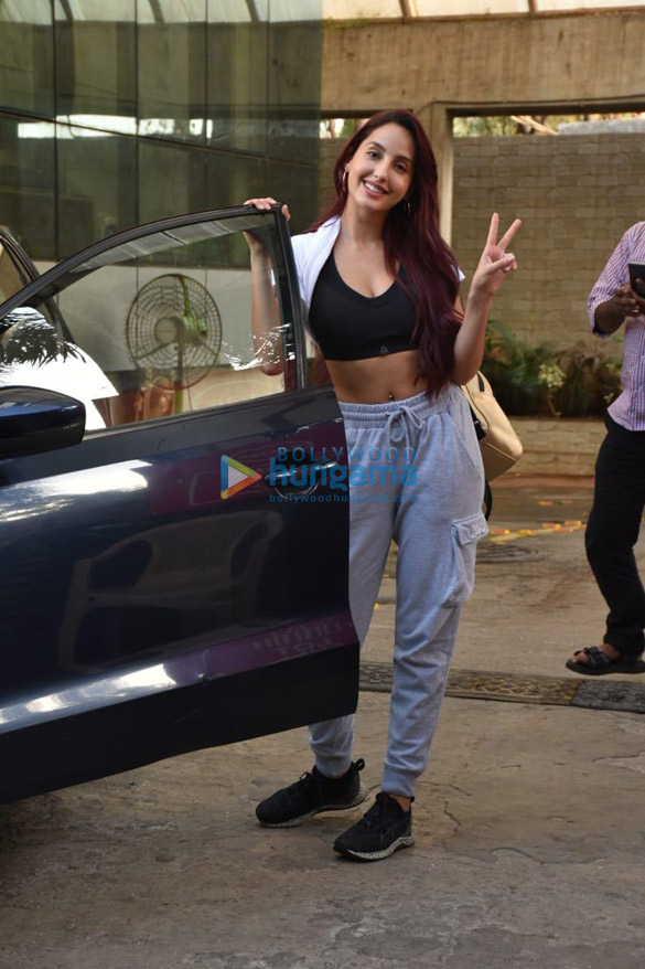 Nora Fatehi Spotted At A Dance Class 3 Nora Fatehi Images Bollywood Hungama