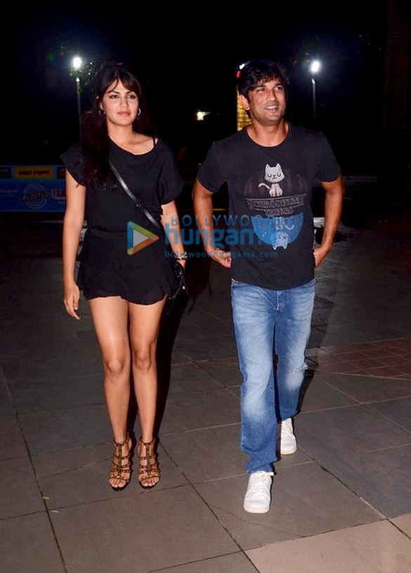 Photos: Rhea Chakraborty and Sushant Singh Rajput snapped at Dirty Buns ...