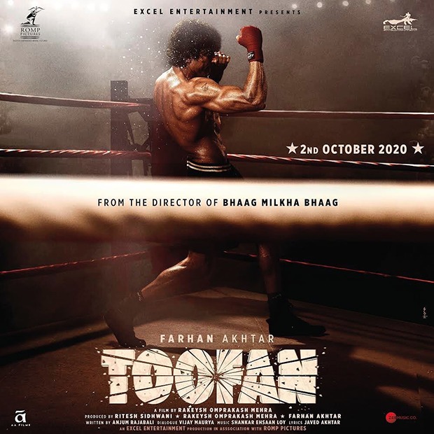 Toofan First Look Farhan Akhtar Transforms Into A Boxer Film To