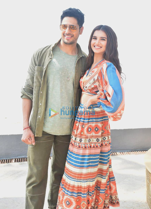 Photos Sidharth Malhotra and Tara Sutaria snapped promoting their film ...