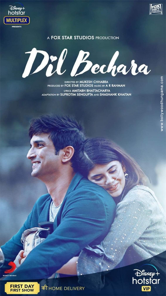 Dil Bechara First Look - Bollywood Hungama