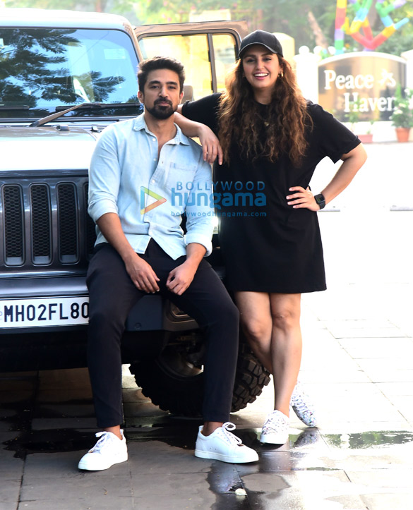 Photos Huma Qureshi and Saqib Saleem snapped in Bandra (3) | Saqib ...
