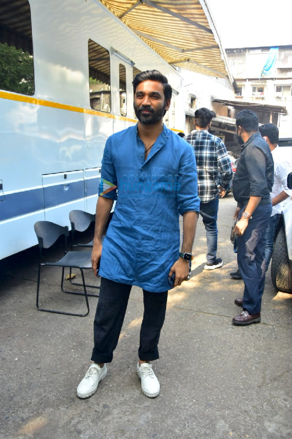 Photos: Dhanush spotted at Filmistan studio | Parties & Events ...