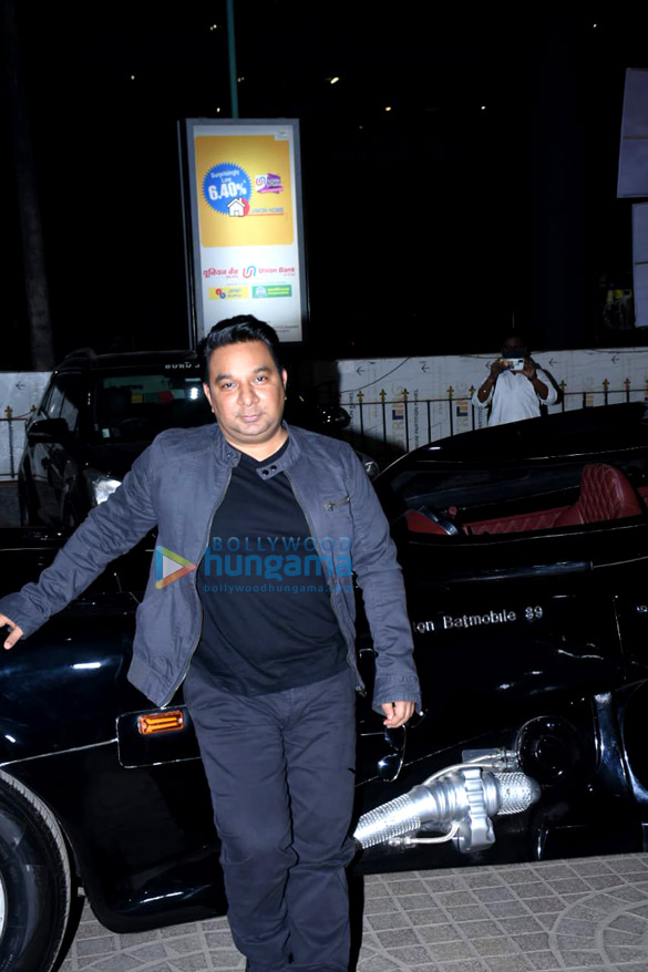 Photos Heropanti 2 director Ahmed Khan arrives in Batmobile at the ...
