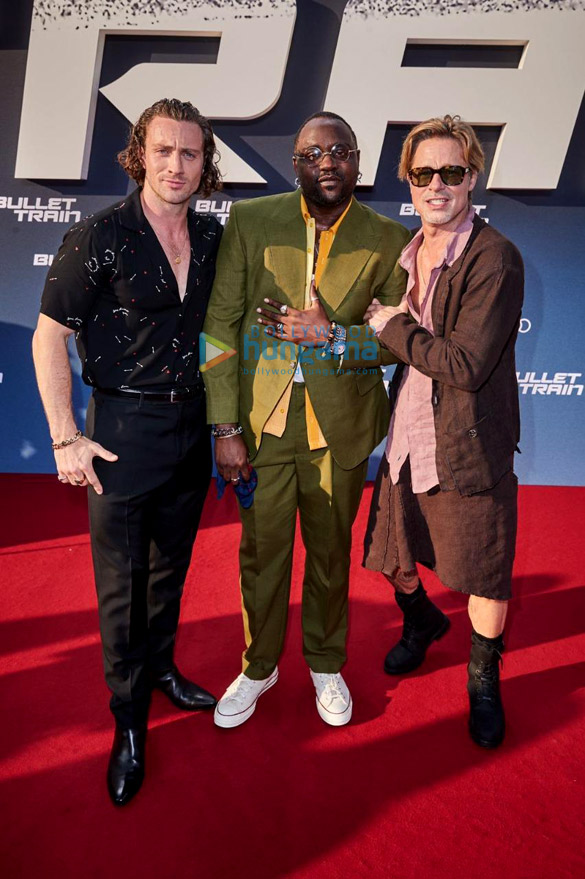 Photos Brad Pitt, Joey King and others attend the red carpet premiere ...