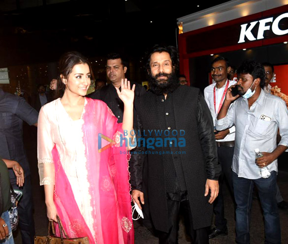 Photos A. R. Rahman, Trisha Krishnan and Chiyaan Vikram snapped at the ...